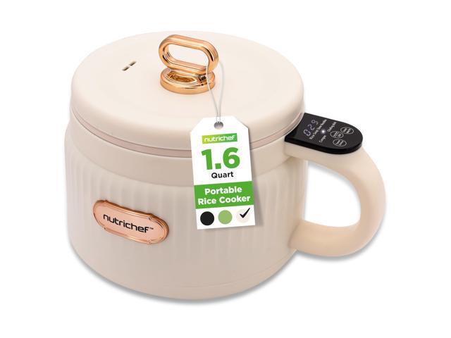 Click here for NutriChef 1.6 QT Portable Electric Rice Cooker & L... prices