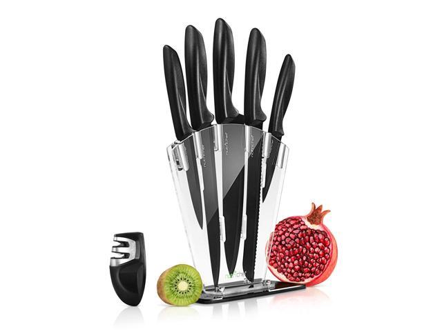 Click here for NutriChef 7 Piece Kitchen Knife Set - Stainless St... prices