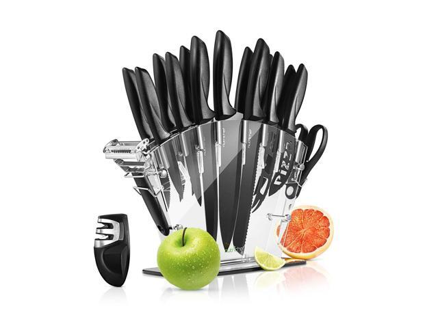 Click here for NutriChef 17-Piece Kitchen Knife Set - Stainless S... prices