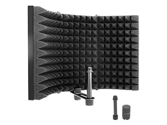 Click here for PyleUsa Microphone Isolation Shield- 3 Panel Noise... prices