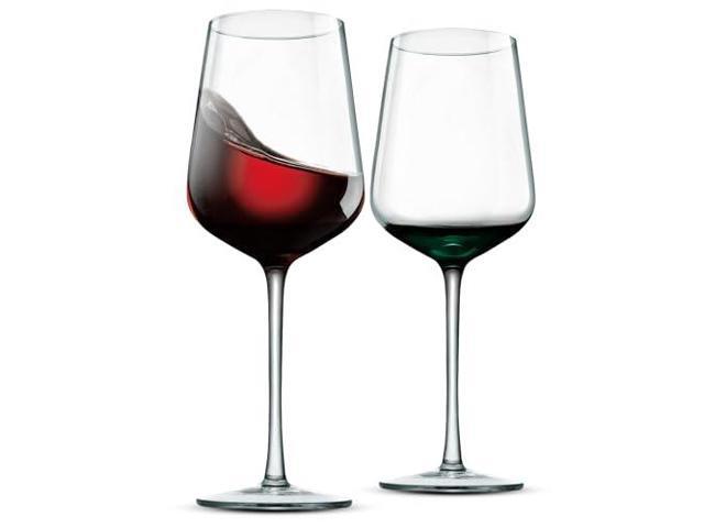Click here for NutriChef Stemmed Wine Glasses Set of 2  22oz Crys... prices
