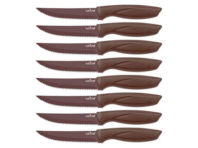 Click here for NutriChef 8 Piece Kitchen Knife Set - Multi-purpos... prices