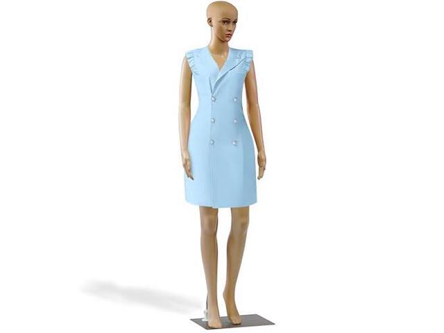 Click here for SereneLife 68.9 Tall Full-Body Female Mannequin wi... prices