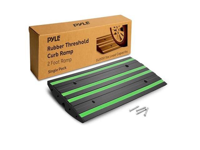 Click here for Pyle 2 Ft. Rubber Threshold Curb Ramp for Driveway... prices