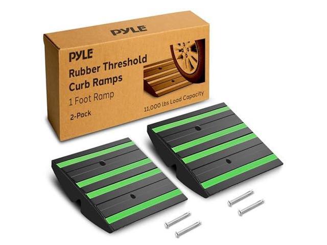 Click here for Pyle 1 Ft. Rubber Threshold Curb Ramp - Heavy Duty... prices