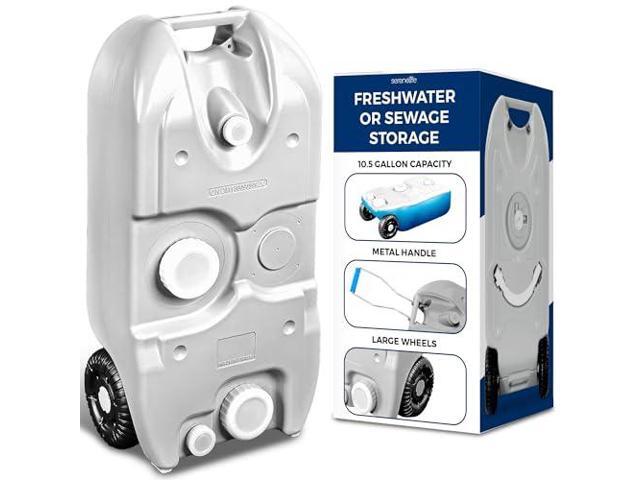 Click here for SereneLife 40L RV Portable Water Tank with Metal H... prices