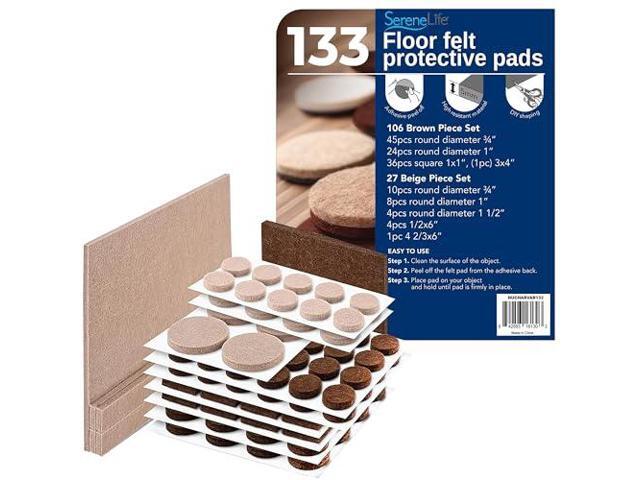 Click here for Serenelife Felt Furniture Pads - 133 Piece Set for... prices