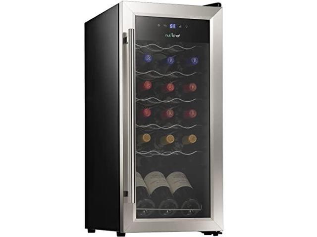 Click here for NutriChef PKCWC18 Cooler  18 Bottle  Stainless Ste... prices