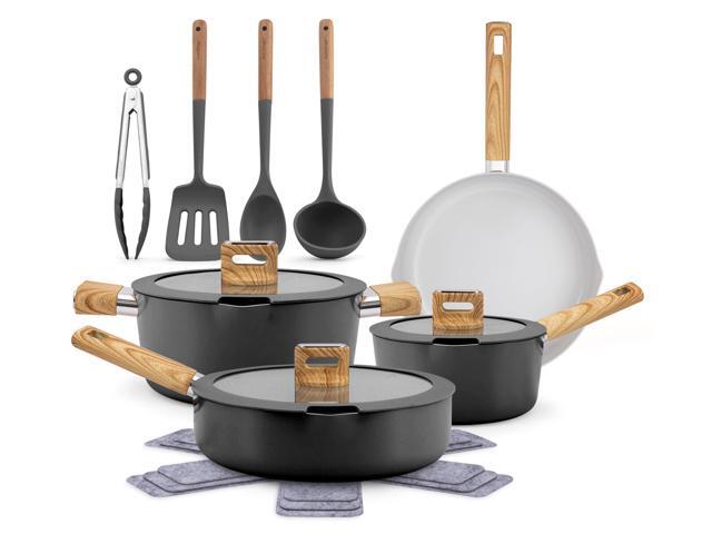 Click here for NutriChef Ceramic Cookware Set with Cooking Utensi... prices