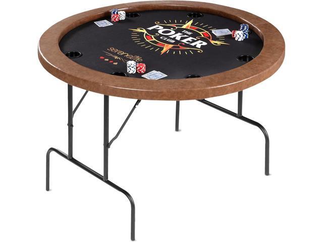 Click here for Serene Life 47.6 Rounded Poker/Casino Game Table -... prices