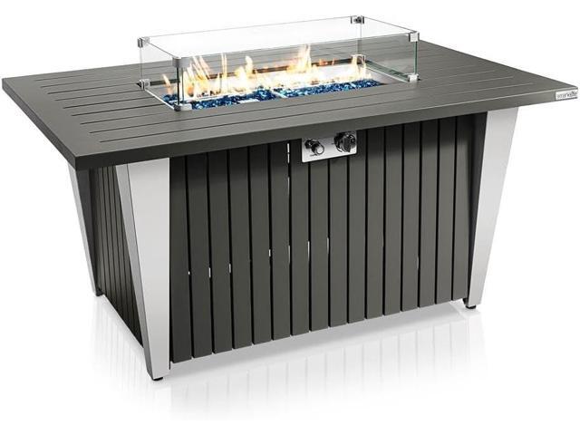 Click here for SereneLife Propane Gas Fire Pit Table - 50 000 BTU... prices