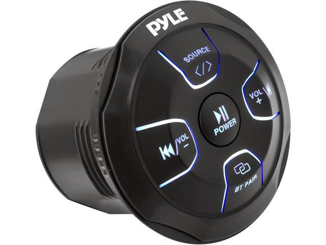 Pyle Amplified Wireless Bt Audio Controller  Waterproof  300W  Marine-Grade - Black