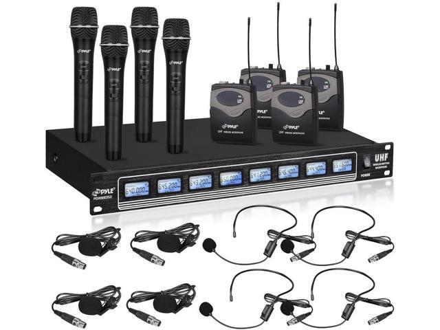 Click here for Pyle 8-Channel UHF Wireless Microphone System with... prices