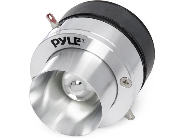 Pyle Titanium Dome Tweeter  1.0 Voice Coil  100W Max  4-Ohm  Aluminum Housing - Silver