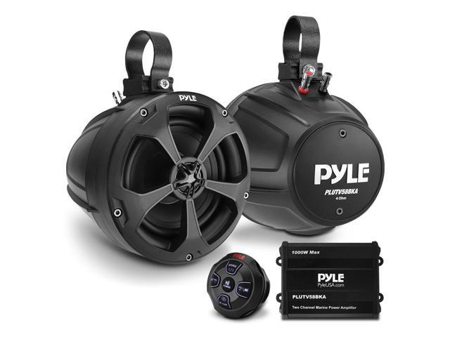 Click here for Pyle 5.25 Waterproof Marine Speakers + 2-Channel R... prices