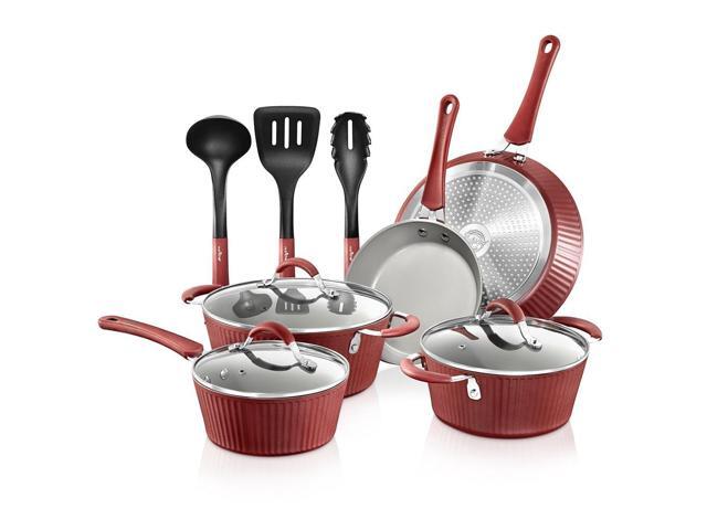 Click here for NutriChef 11-Piece Ceramic Non-Stick Kitchen Cookw... prices