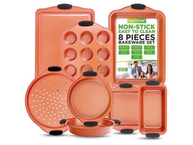 Click here for NutriChef 8-Piece Non-Stick Carbon Steel Bakeware... prices