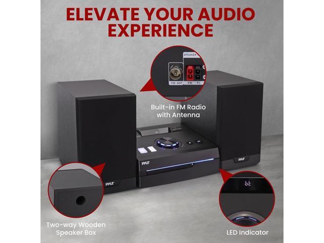 Click here for Pyle 60W Home Stereo Shelf System - Bluetooth  CD... prices