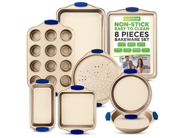 Click here for NutriChef 8-Piece Non-Stick Carbon Steel Bakeware... prices