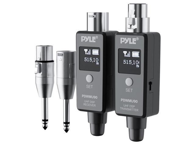 Pyle Multifunctional UHF Wireless Adapter System for Dynamic Microphones (PDWMU90)