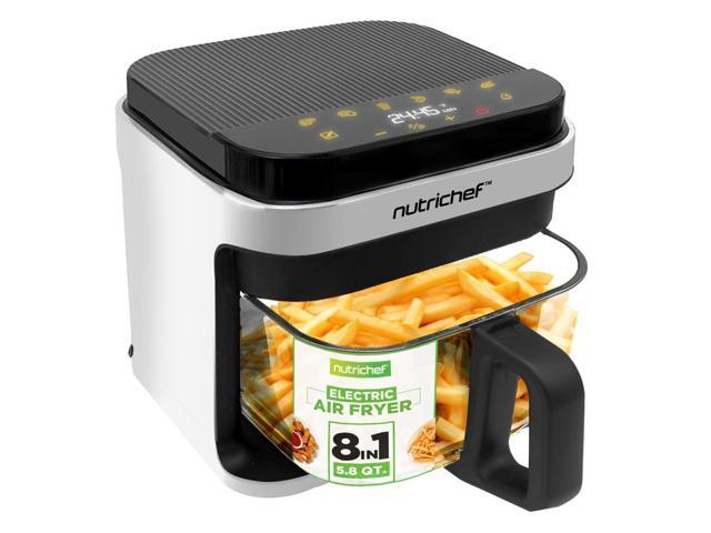 Click here for NutriChef 5.5 Liter Digital Air Fryer with Transpa... prices