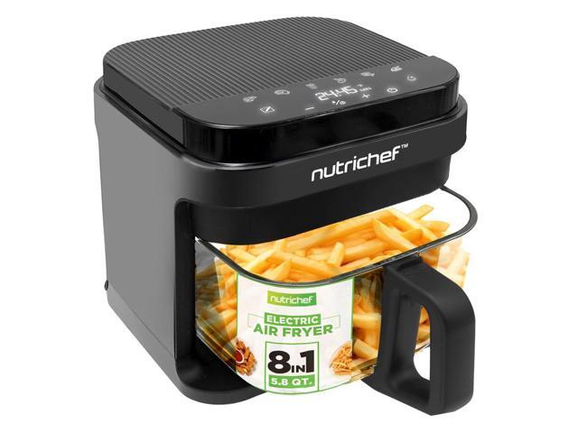 Click here for NutriChef 5.5 Liter Digital Air Fryer with Transpa... prices
