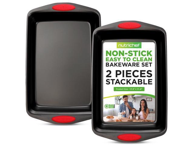 Click here for NutriChef 2pc Nonstick Carbon Steel Baking Pan Set... prices