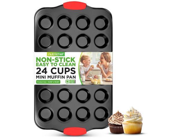 Click here for NutriChef 24-Cup Muffin Pan Nonstick Gray Coating... prices