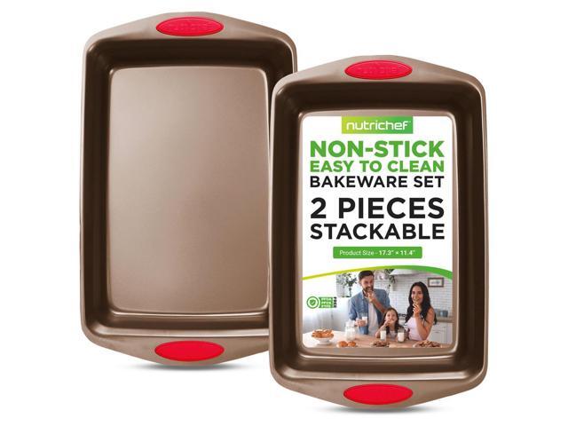 Click here for NutriChef 2pc Nonstick Carbon Steel Baking Pan Set... prices