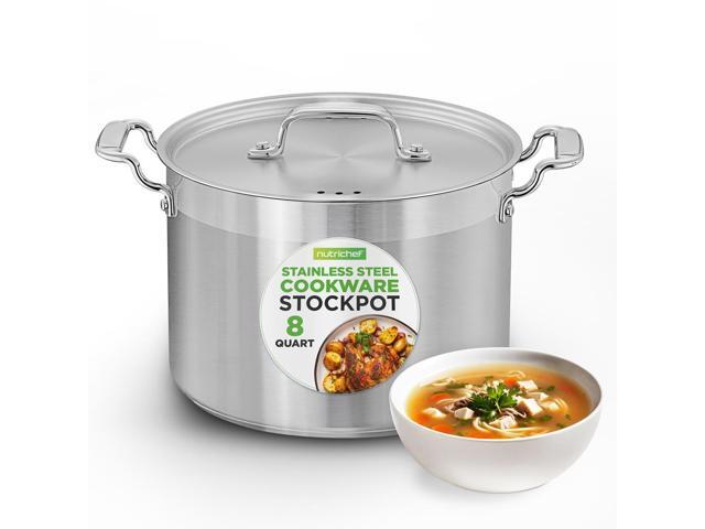 Click here for NutriChef NCSPT8Q Stainless Steel Cookware Stockpo... prices
