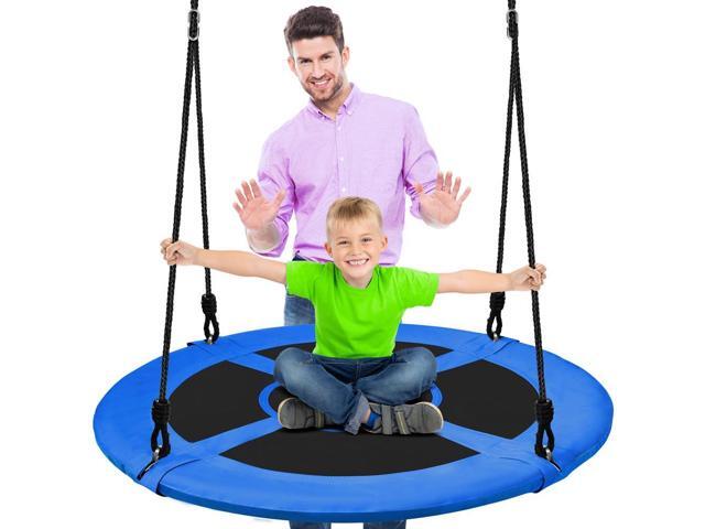 SereneLife Children s Hanging Swing Seat - Blue - Blue