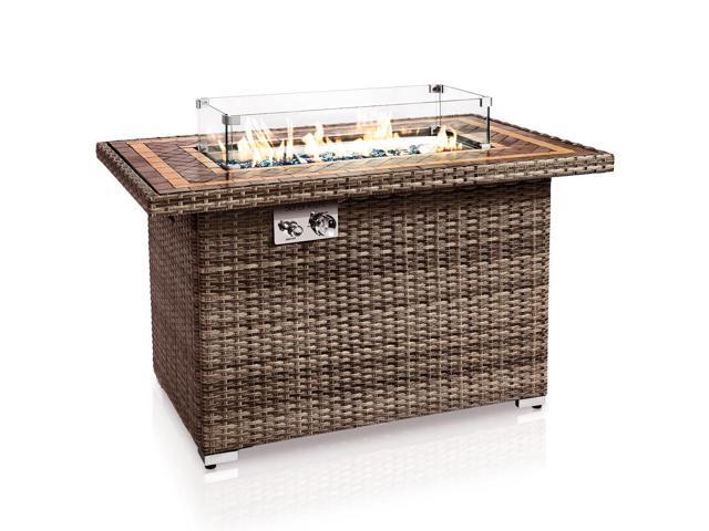 Click here for SereneLife 50 000 BTU Outdoor Propane Gas Fire Pit... prices