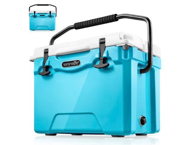 Click here for SereneLife 25-Quart Portable Cooler Box - Blue  Ho... prices