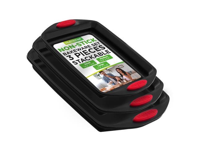 Click here for NutriChef 3-Piece Nonstick Carbon Steel Bakeware S... prices