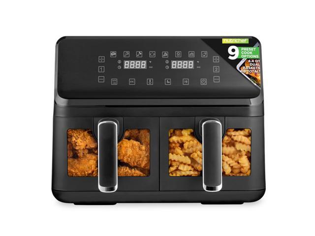 Click here for NutriChef 4.4QT Dual Basket Air Fryer - Customized... prices