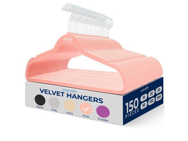 Click here for SereneLife Velvet Hangers  Non-Slip Heavy Duty Coa... prices