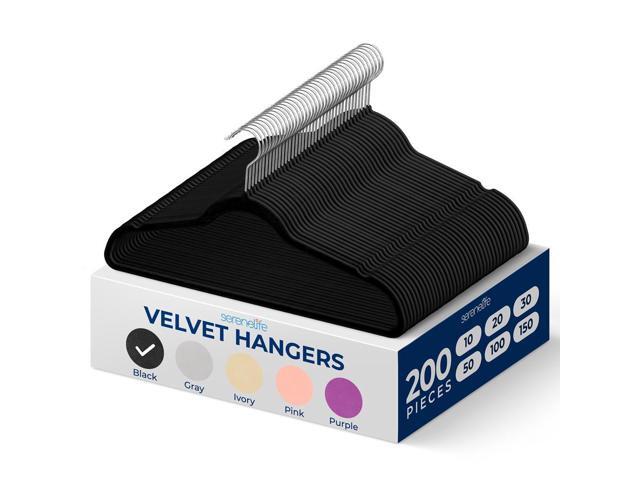 Click here for SereneLife Velvet Hangers  Non-Slip Heavy Duty Coa... prices