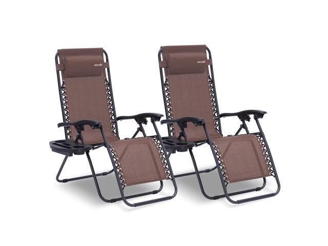 Click here for SereneLife Outdoor Adjustable Zero Gravity Lounge... prices