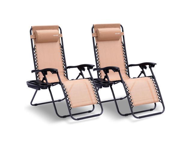 Click here for SereneLife Outdoor Adjustable Zero Gravity Lounge... prices
