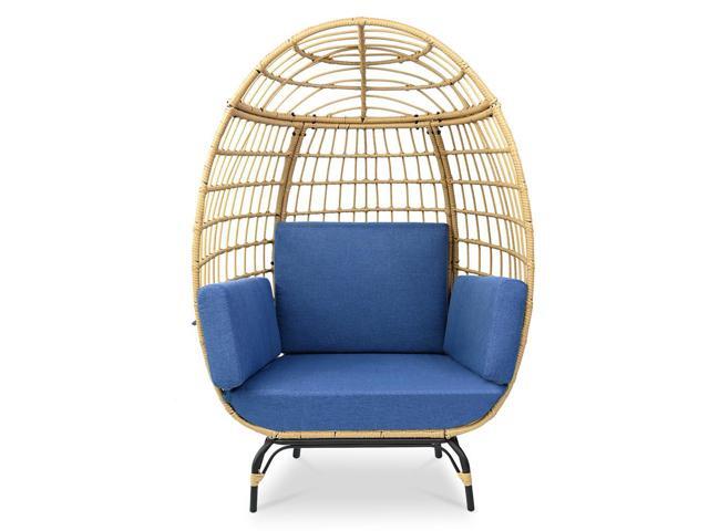 Click here for SereneLife Wicker Rattan Sofa Chair - Indoor/Outdo... prices