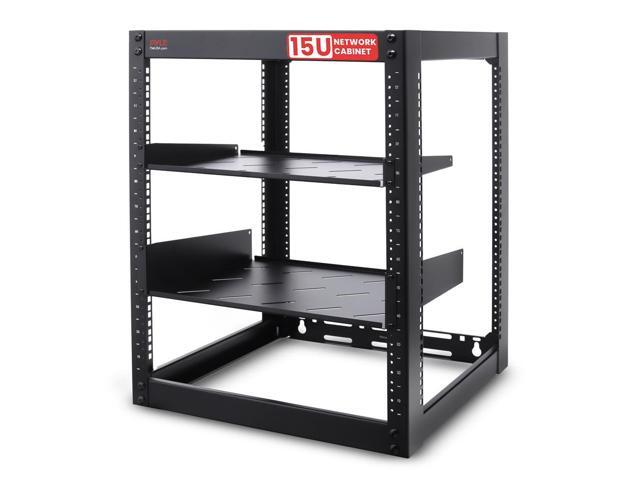 Click here for Pyle 15U Network Cabinet - Open Frame Rack  Wall M... prices