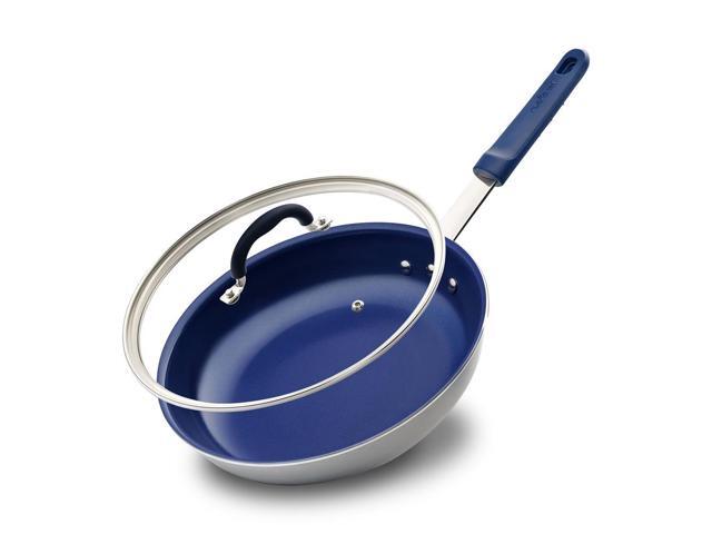 Click here for NutriChef 10 Non-Stick Fry Pan with Lid & Silicone... prices