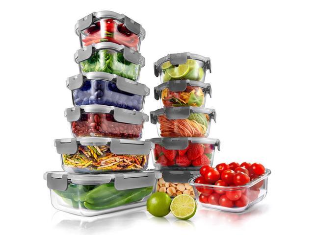 Click here for NutriChef 24-Piece Superior Glass Food Storage Con... prices