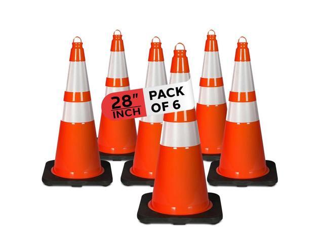 Click here for Pyle 28 PVC Cone Set of 6  High-Visibility Traffic... prices