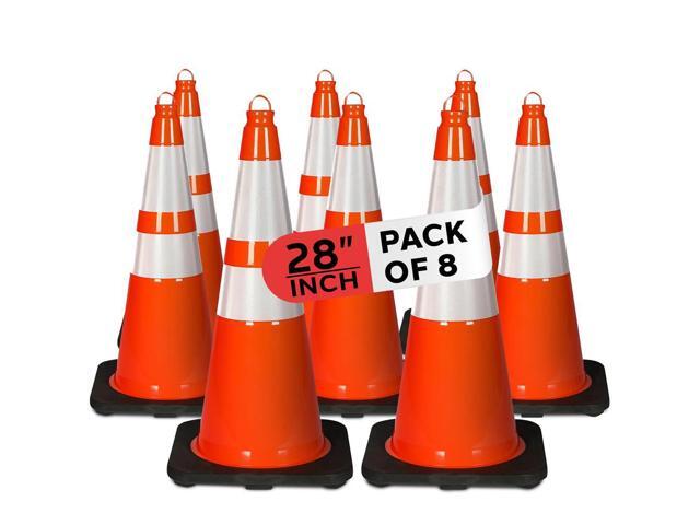 Click here for Pyle 28 PVC Cone Set of 8  High-Visibility Traffic... prices
