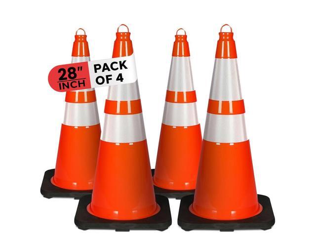 Click here for Pyle 28 PVC Cone Set of 4  High-Visibility Traffic... prices