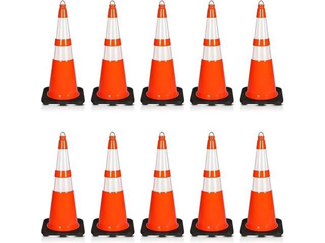 Click here for Pyle 28 PVC Cone Set of 10  High-Visibility Traffi... prices