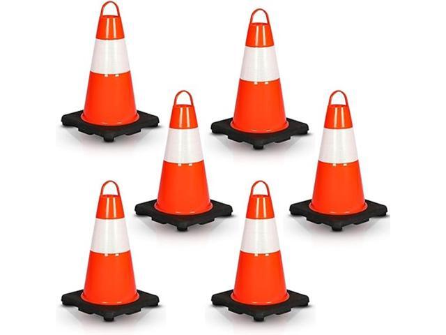 Click here for Pyle 12 PVC Cone Set of 6  High-Visibility Traffic... prices