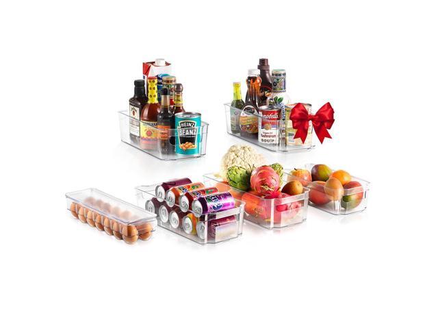 Click here for NutriChef Refrigerator Organizer Bins Set  5 Wide... prices