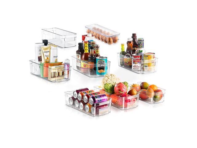 Click here for NutriChef 8-Piece Refrigerator Organizer Bins Set... prices